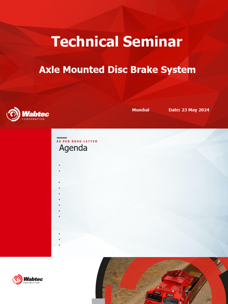 Faiveley WSP PPT For Mumbai Seminar - 22 May 2024 | PDF | Usb | Laptop