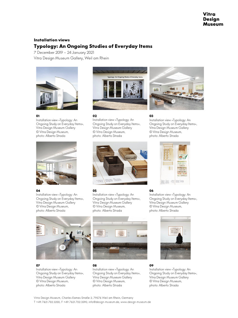 VDM Typology Installation Views | PDF