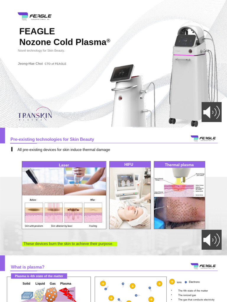 Nozone Cold Plasma for Skin Rejuvenation | PDF | Healing | Wound Healing