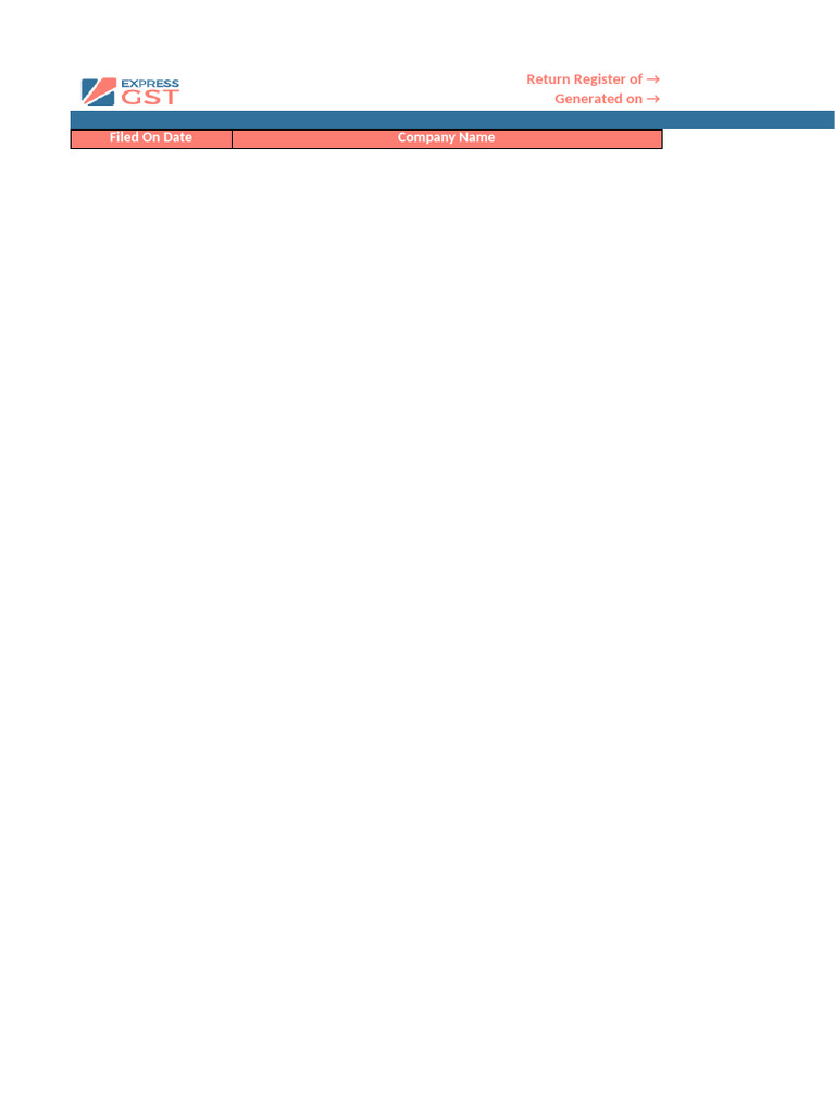 Return Register - 13 Aug 2025 | PDF