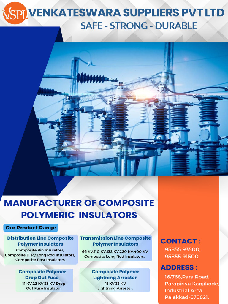 Polymer Insulators Final | PDF | Insulator (Electricity) | Fibre ...