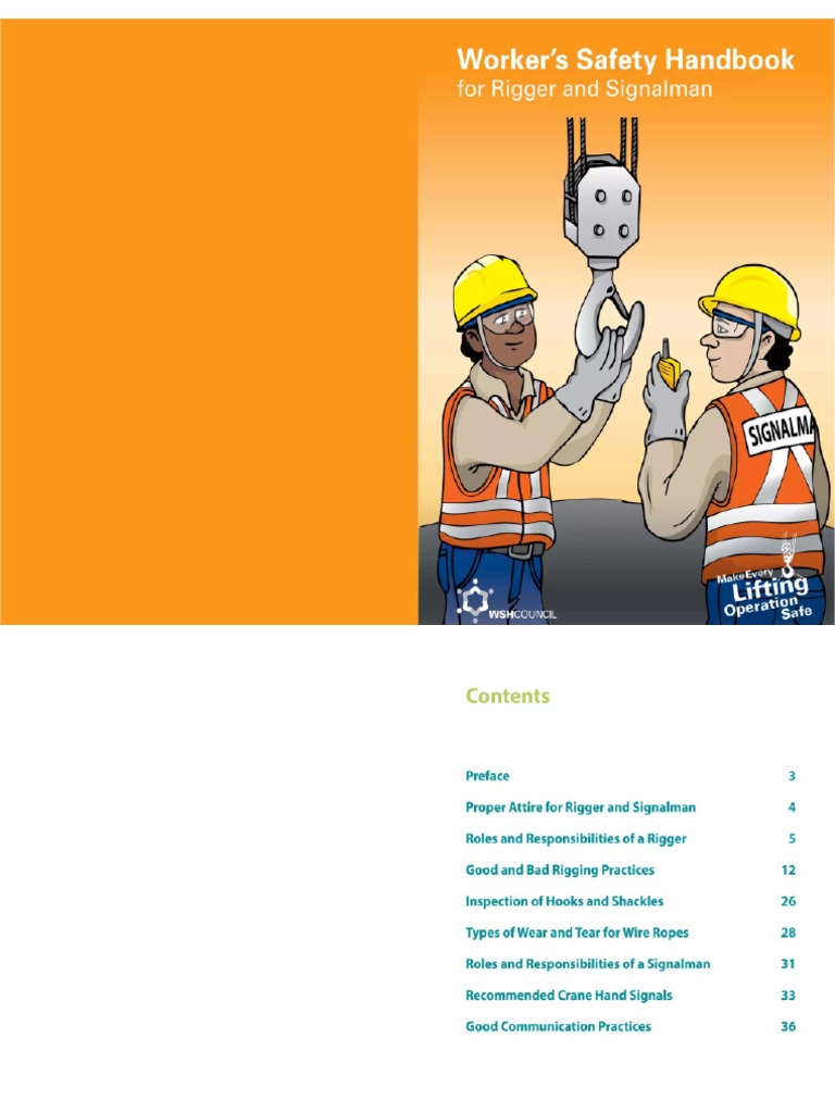 Rigging and Lifting Training | PDF