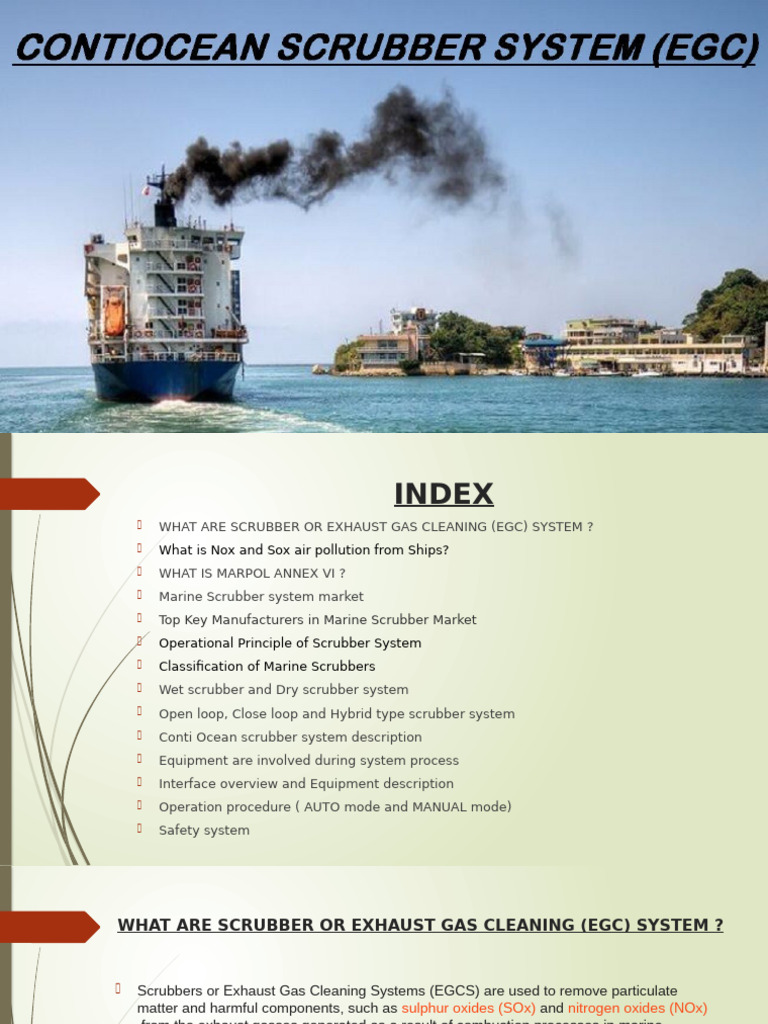 Marine Scrubber Systems Overview | PDF | N Ox | Exhaust Gas