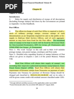 Charge Report Format for Post Offices | PDF