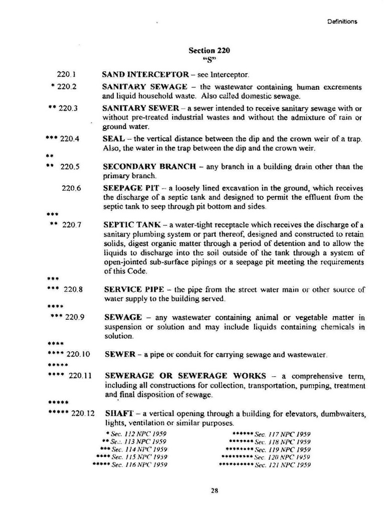 The National Plumbing Code of The Philippines by Ntn-18 | PDF ...