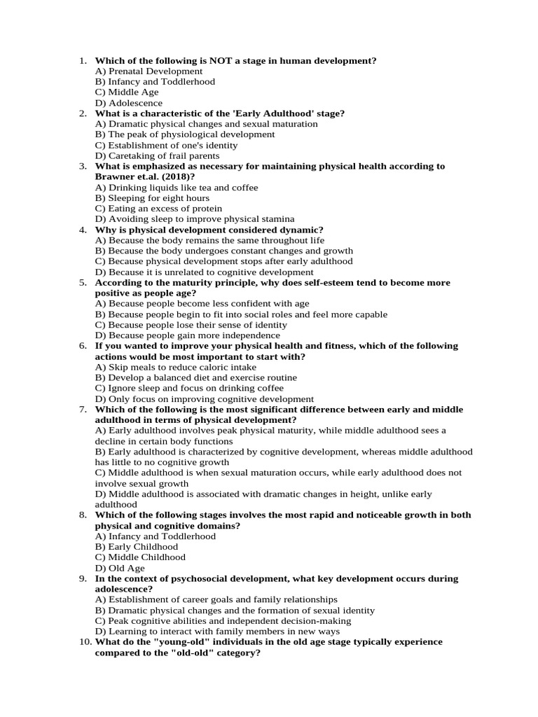 UTS Finals Practice Test | PDF | Self Concept | Identity (Social Science)