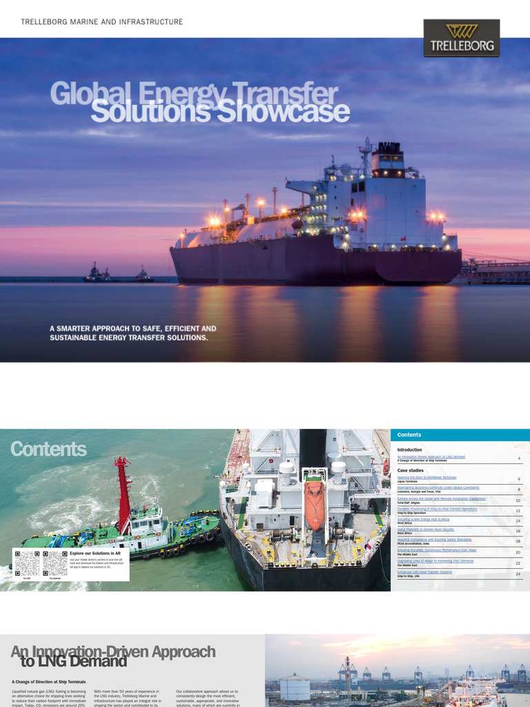 Global Energy Transfer Solutions Showcase | PDF | Liquefied Natural Gas ...