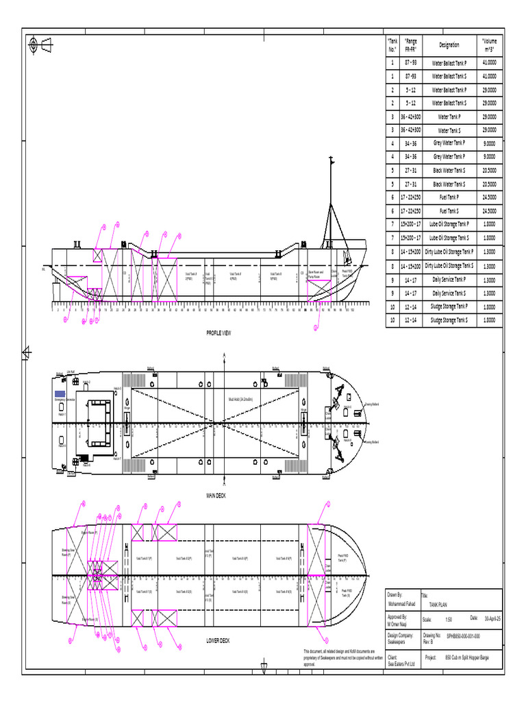 Tank Plan-Model | PDF