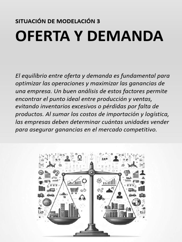 Equilibrio de Oferta y Demanda en PYMEs | PDF | Oferta (economía ...