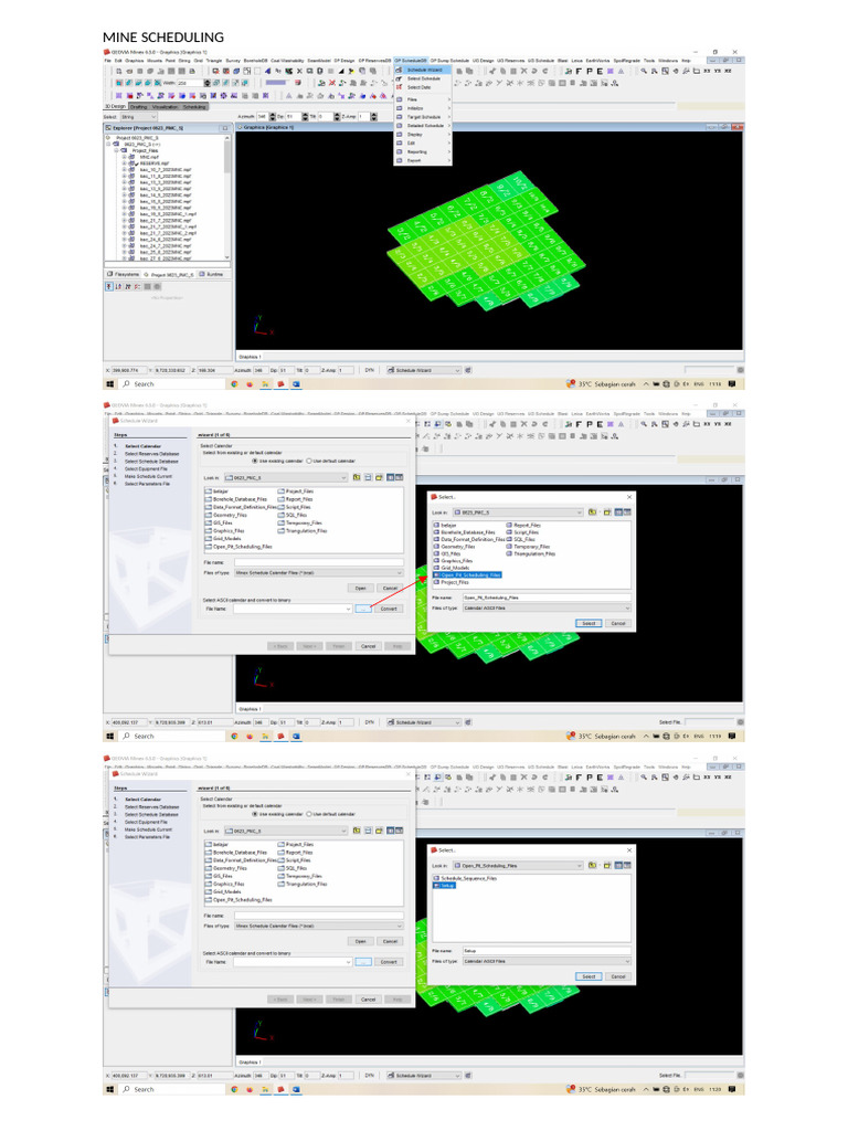 Mine Scheduling | PDF