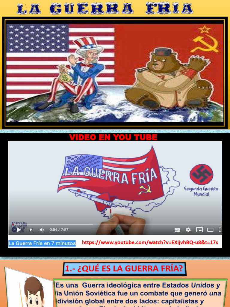 La Guerra Fría - 2do Quimestre | PDF