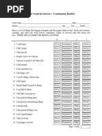 BASC-3 Rating Scales Report Sample With EDQs | PDF | Mental Disorder ...