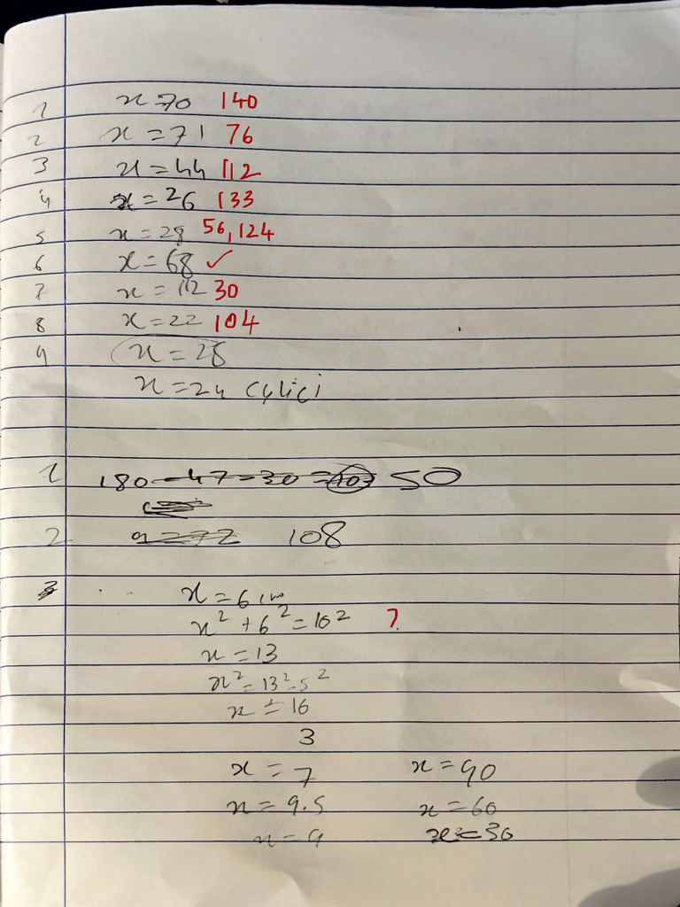 Lines and Angles Solved Worksheet For IGCSE Class 10 Math | PDF