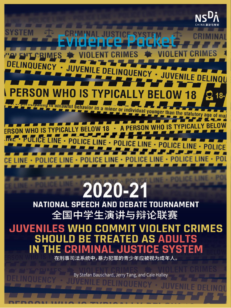 2020-21 R2 Juveniles Who Commit Violent Crimes Should Be Treated As ...