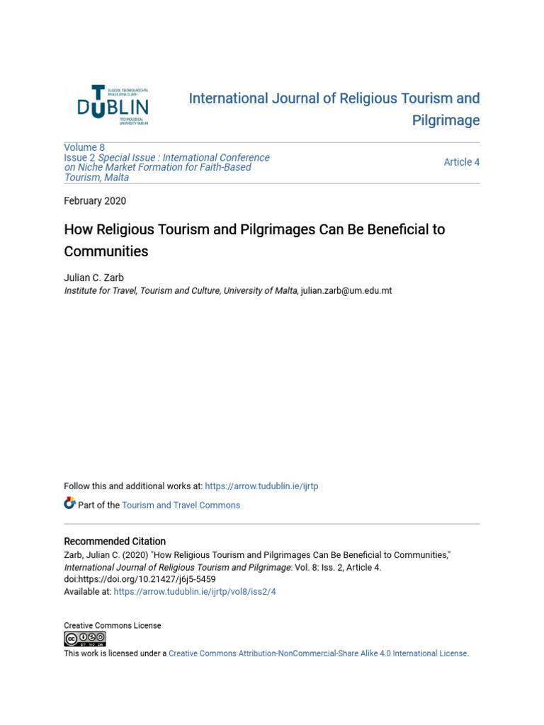 How Religious Tourism and Pilgrimages Can Be Beneficial To Communities ...