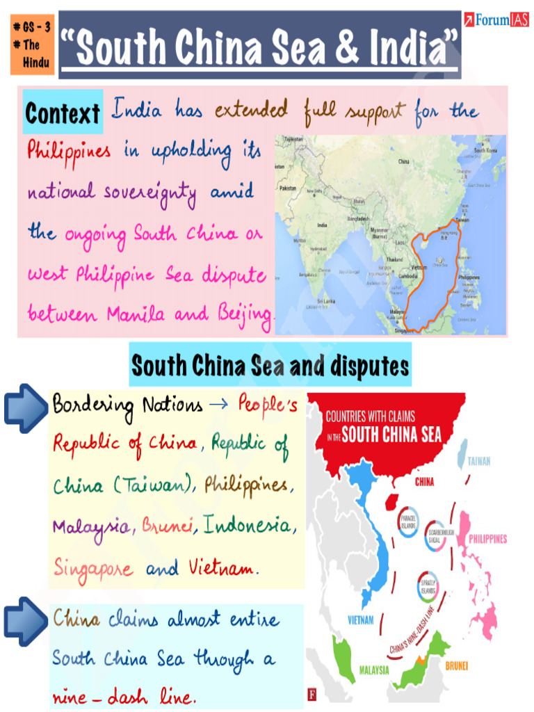 South China Sea and India | PDF | South China Sea | International Relations