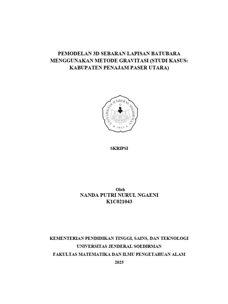 Cover Skripsi Nandaaap | PDF