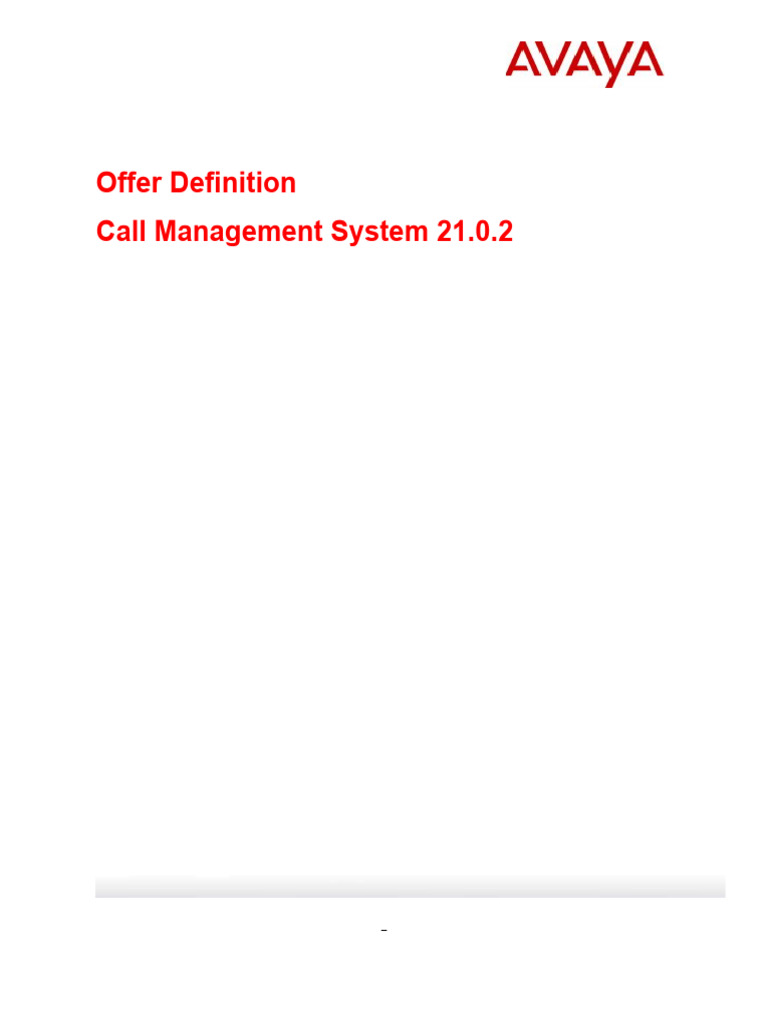 Avaya CMS 21.0.2 Overview and Updates | PDF | Call Centre | Mac Os