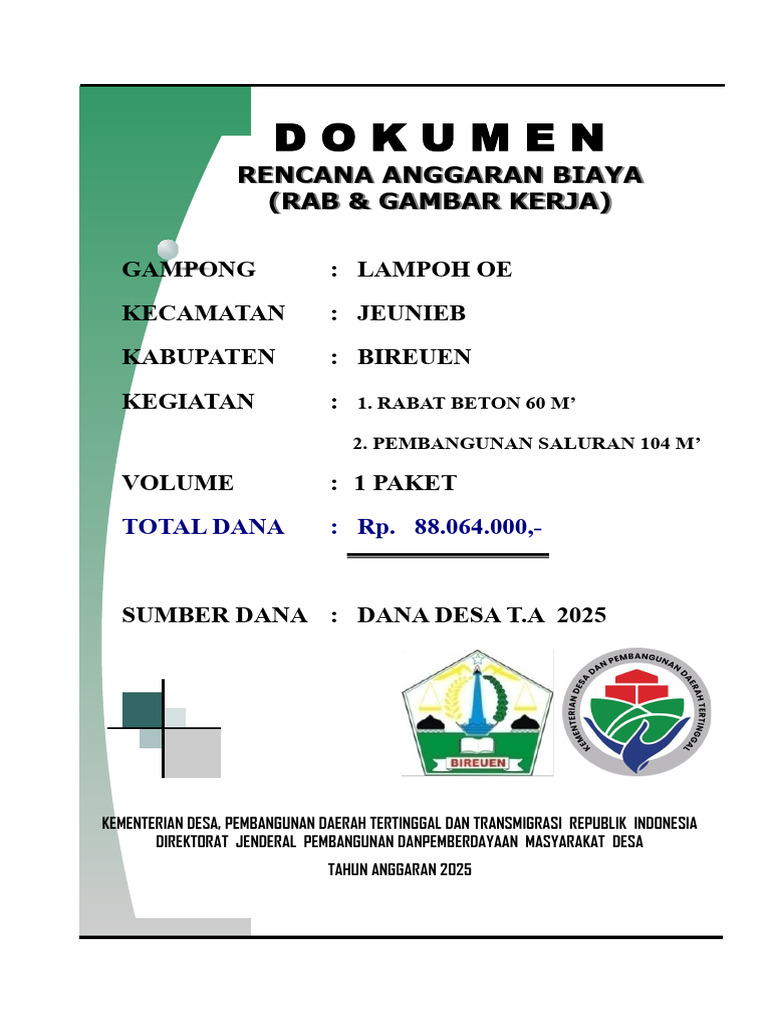 RAB & GAMBAR LPO 2025 | PDF