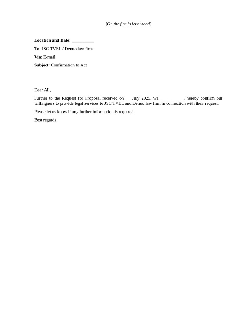 Template - Letter | PDF