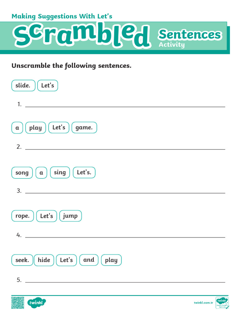 TR e 1738843146 Making Suggestions With Lets Scrambled Sentences ...