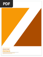 AS-Level Physics ZNotes | PDF | Momentum | Force