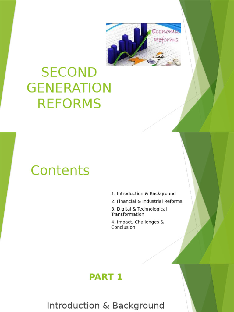 Second Generation Reforms | PDF | Taxes | Foreign Direct Investment