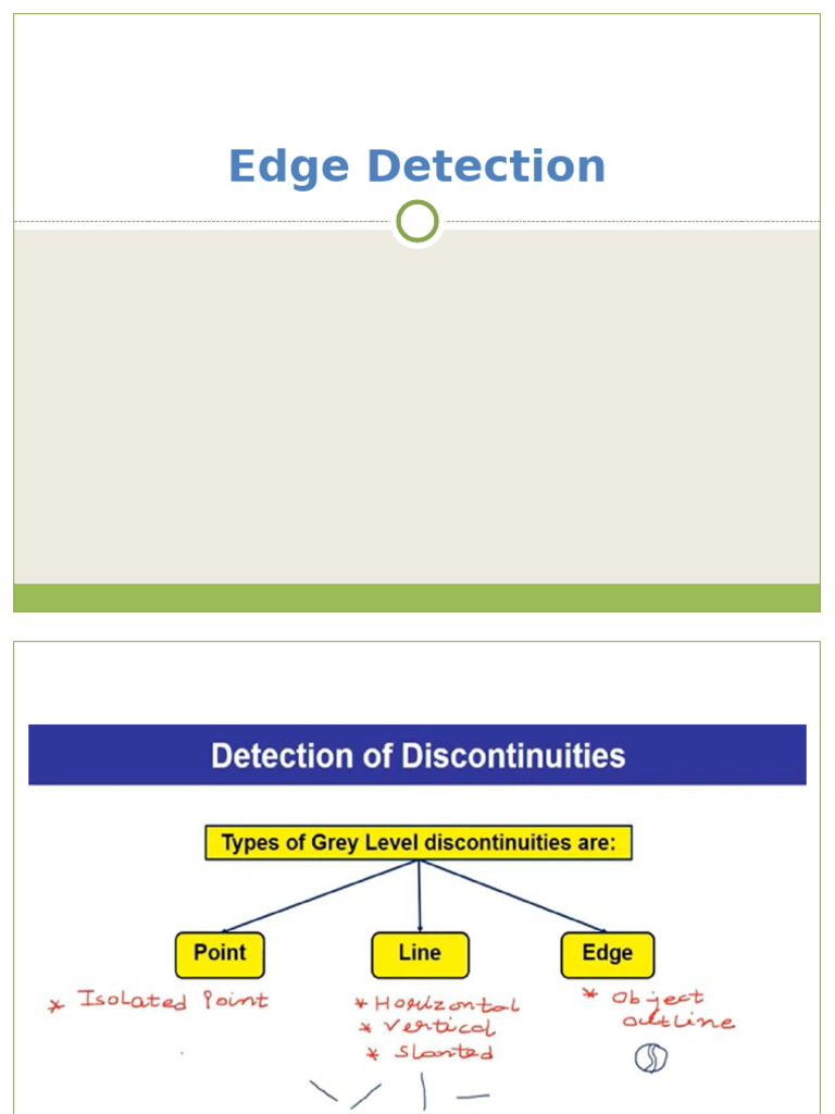 Edge Detection | PDF