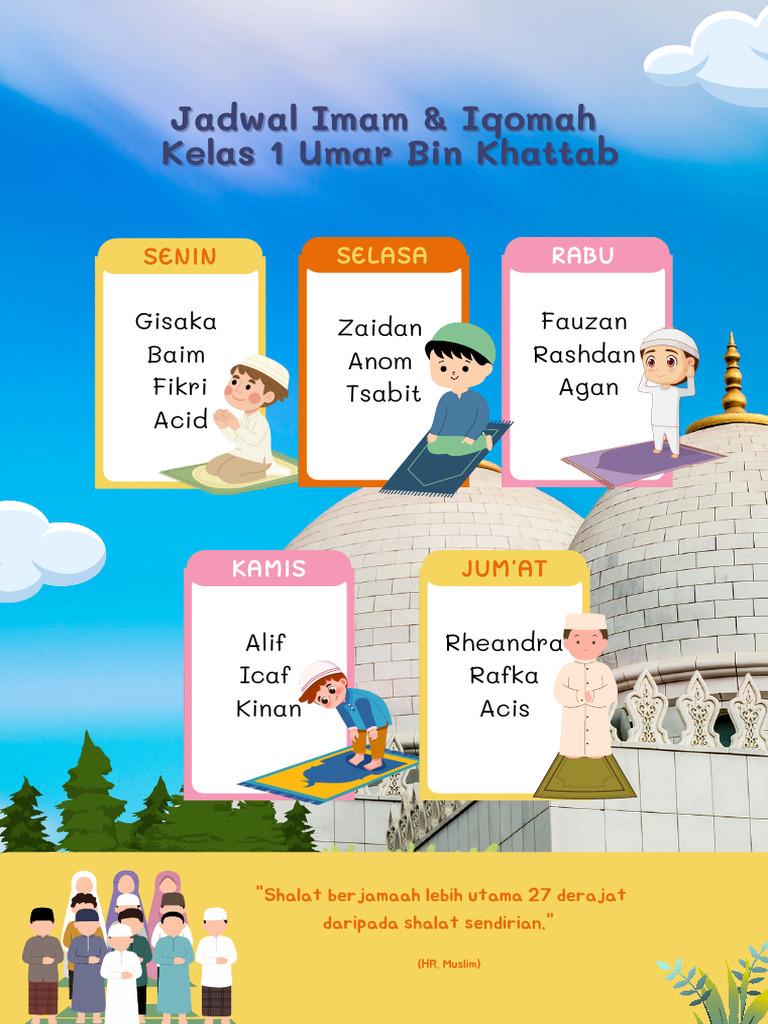 Jadwal Imam | PDF