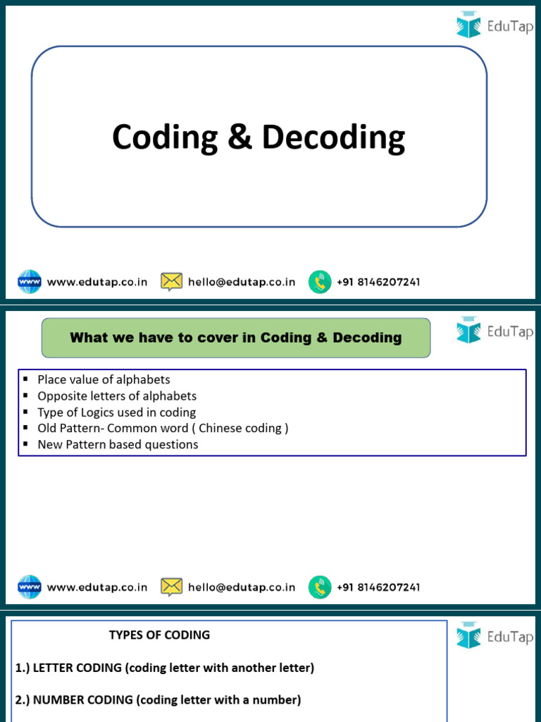 Concept_Class_1_-_Letter_Coding_Part_1_lyst5290 (2) | PDF