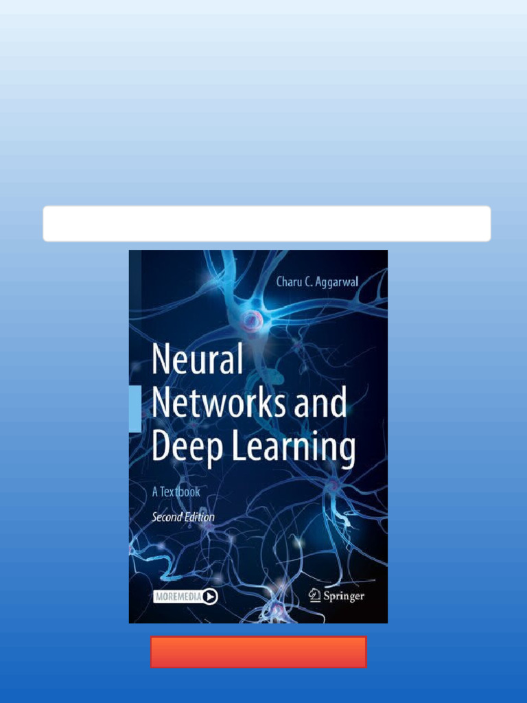 Neural Networks and Deep Learning A Textbook 2nd Edition Charu C. Aggarwal download | PDF ...