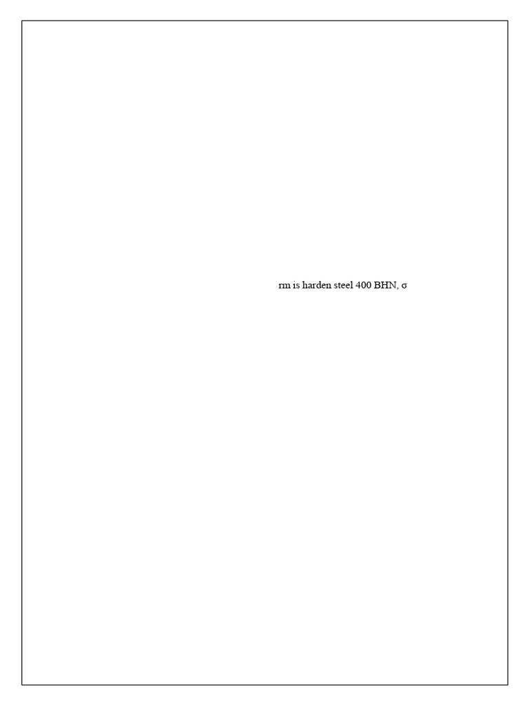 Tutorial5 Worm Gear Design | PDF