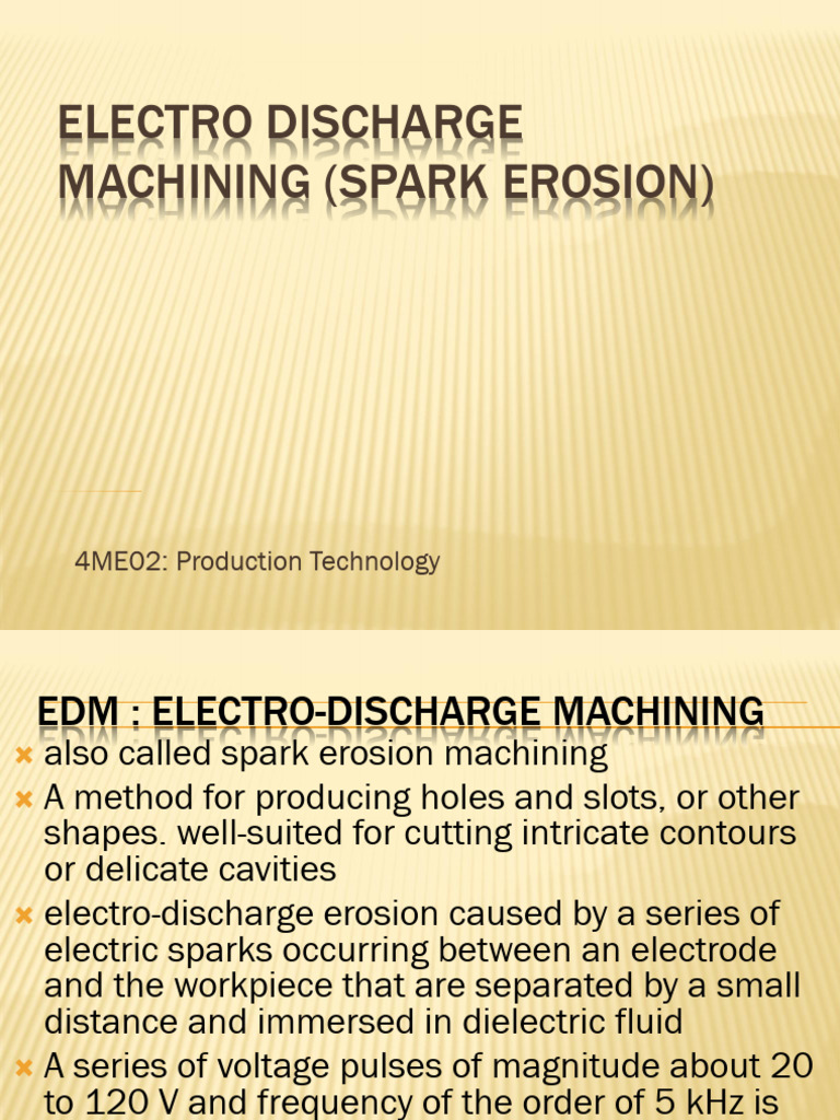 Spark Erosion Electrode Materials | PDF | Electrical Breakdown | Capacitor