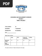 EMS Lesson Plans Grade 7 Term 3 | PDF | Advertising | Consumer Behaviour