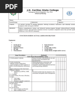 Labour Ward Personnel Job Descriptions | PDF | Childbirth | Hospital