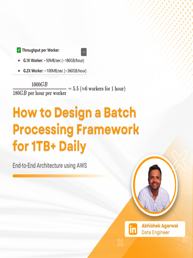 Architecting Data Processing Pipelines With High Scalability | PDF