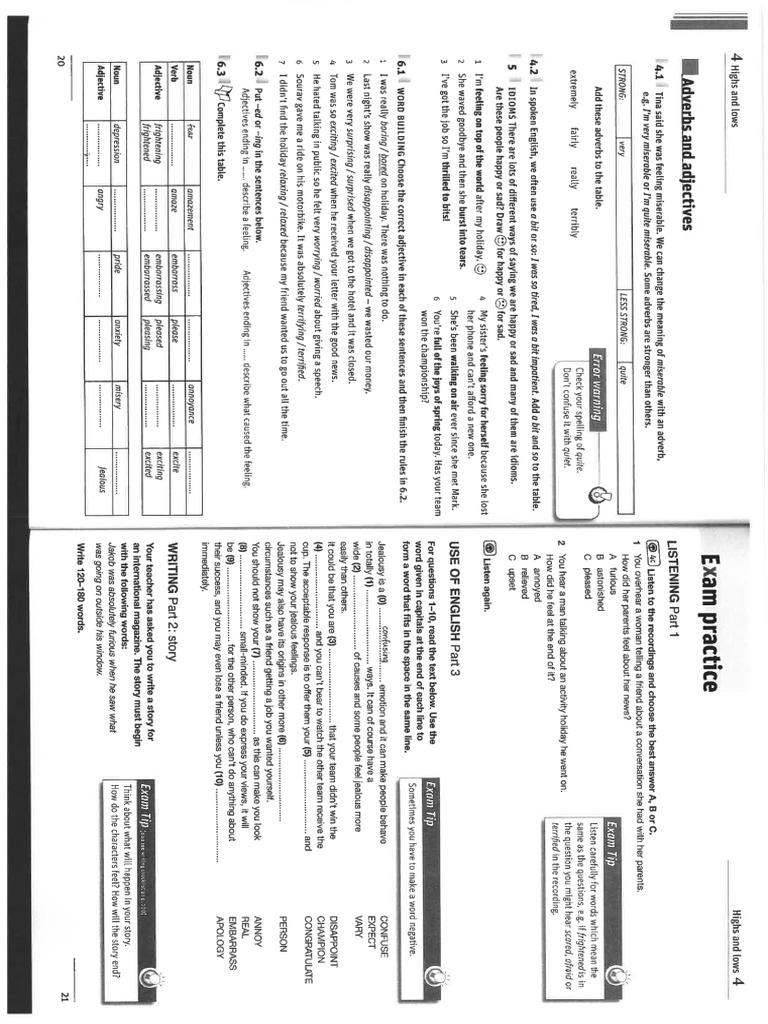 Vocabulary For First Separado - Page 8 - Tempfile | PDF