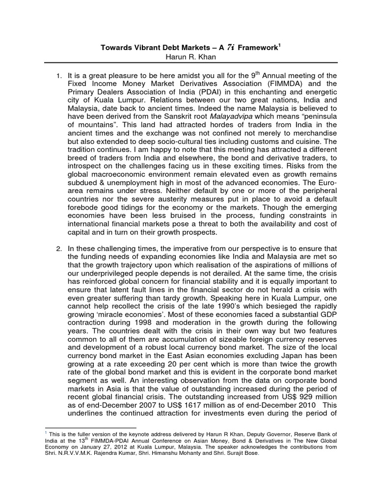 7i Framework | PDF | Securitization | United States Treasury Security
