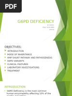 MIMS Summary Table-G6PD | PDF