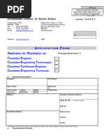 ECSA Application Form | PDF | Banks | Competence (Human Resources)