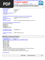 Thinner MSDS | PDF | Dangerous Goods | Carbon Dioxide