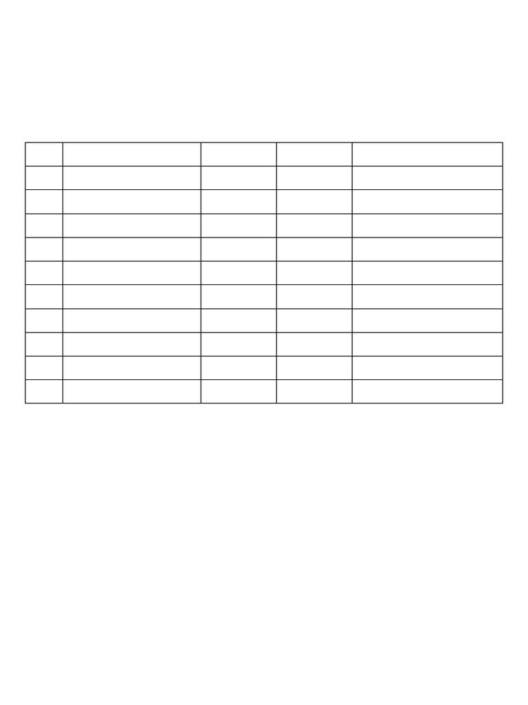 Banking Exam Practice Sheet Template | PDF