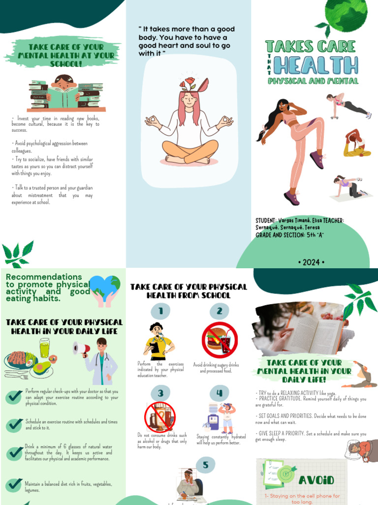 Essential Tips for Student Health | PDF | Healthy Diet | Psychological ...