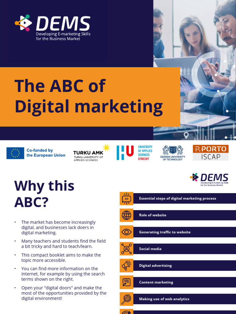 The ABC of Digital Marketing | PDF | Digital Marketing | Search Engine ...