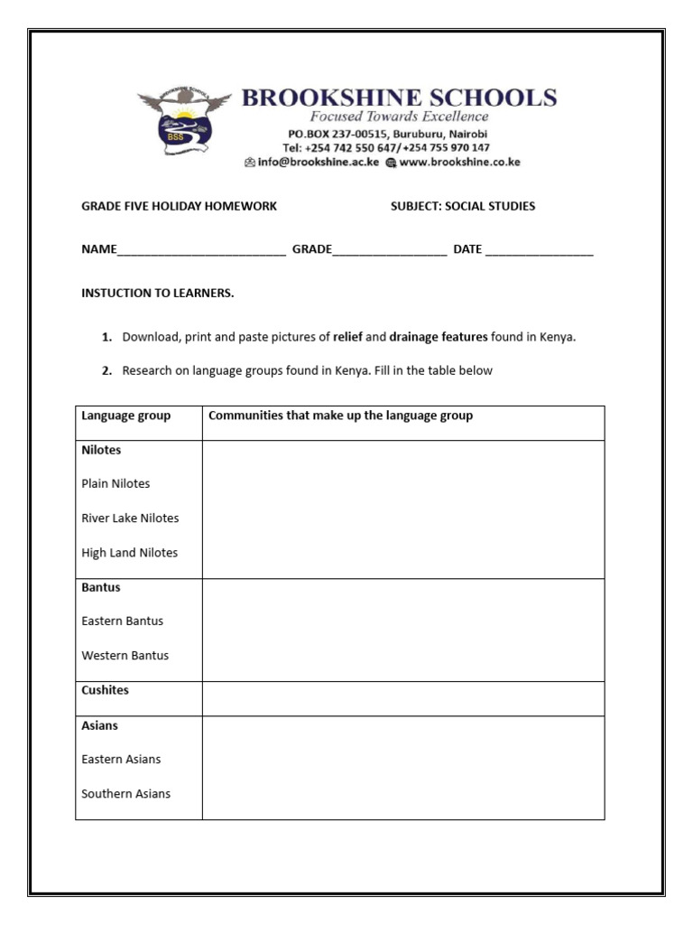 Grade Five Social Studies | PDF