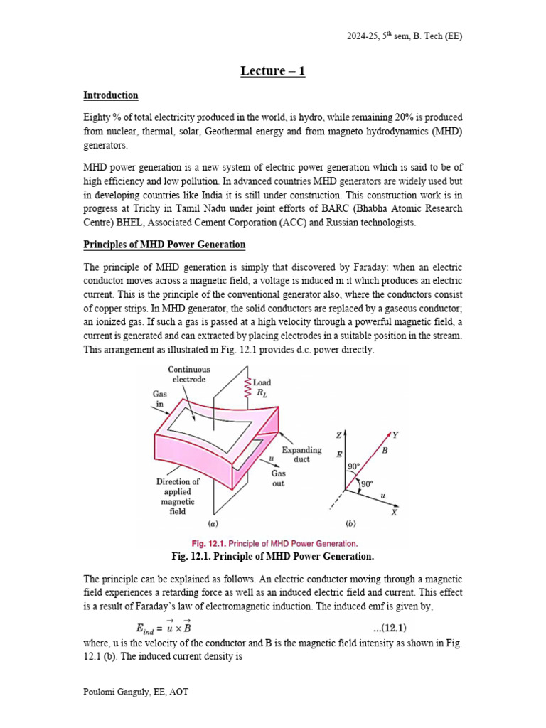 UNIT 7 Lec 1 | PDF | Superconductivity | Electromagnetic Induction