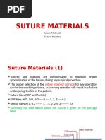Ethicon Suture Guide for Surgeons | PDF | Surgical Suture | Wound