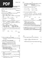 Class 12 Math Question Paper 2082 | PDF | Equations | Mathematics