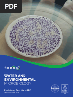 QWAS Water Microbiology Testing Guide | PDF