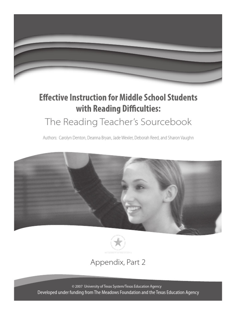 Guidelines for Reviewing Reading Programs | PDF | Reading Comprehension ...